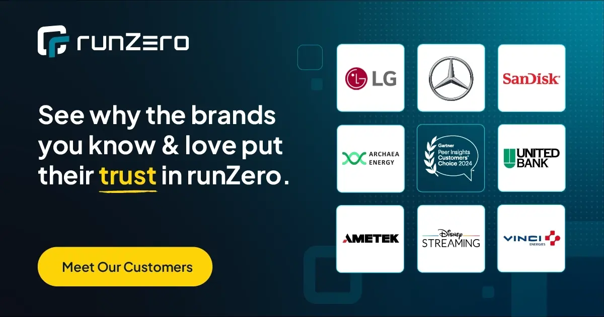 Our Customers and Case Studies - runZero