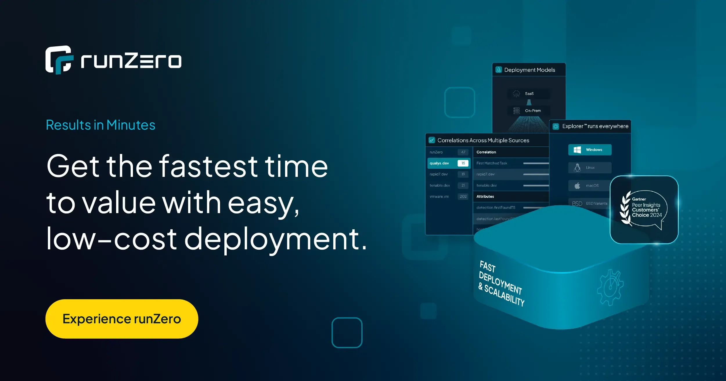 Deploy Fast and Scale Easily with runZero