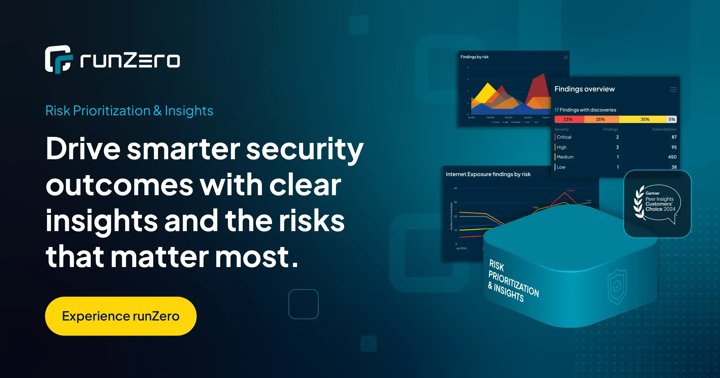 Risk Prioritization & Insights - runZero Platform