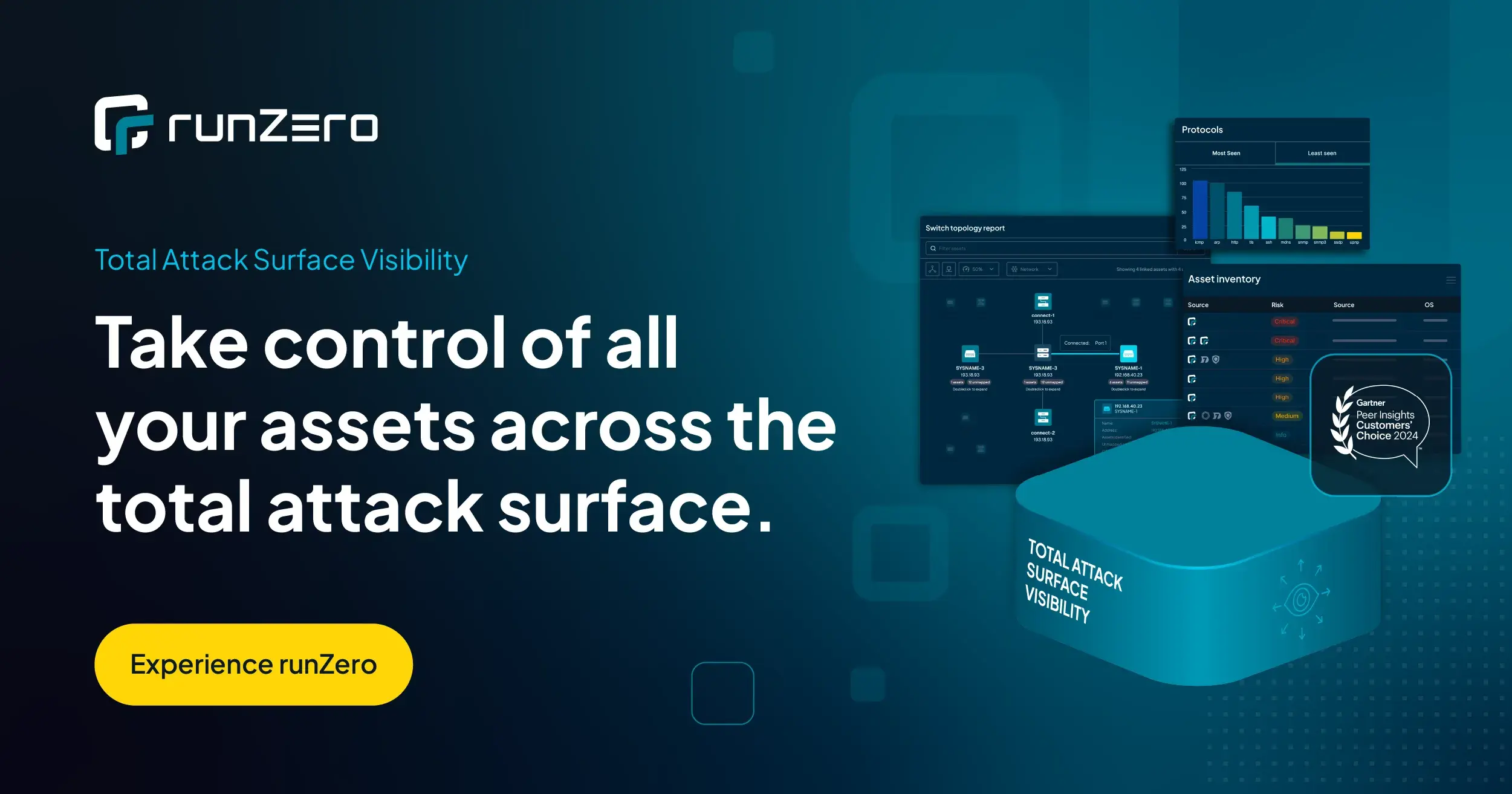 Total Attack Surface Visibility - runZero Platform