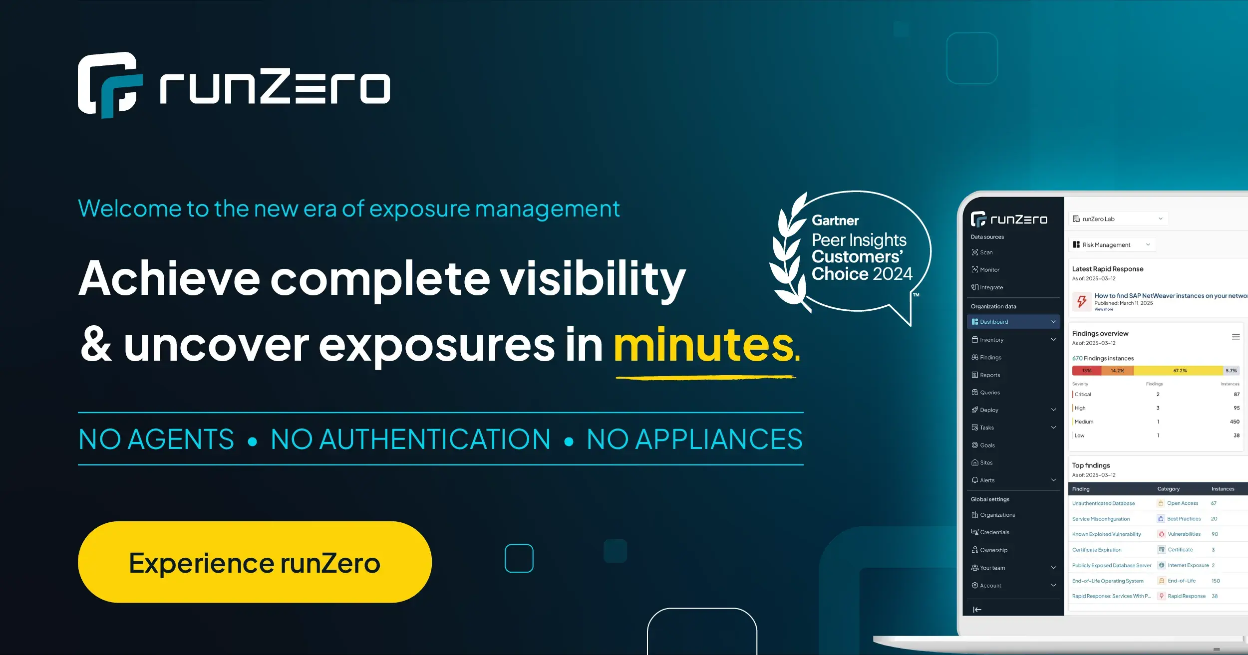 Free Trial – Try the runZero Platform for 21 days
